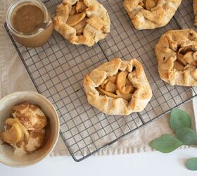 Rustic Mini Apple Galettes With Cinnamon Ice Cream | Foodtalk