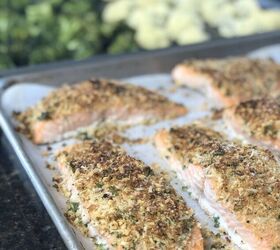 Garlic Parmesan Crusted Salmon | Foodtalk
