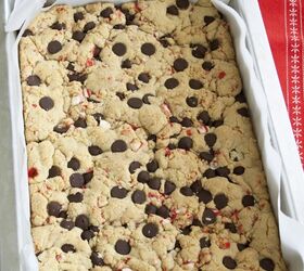 Dark Chocolate Peppermint Cookie Bars | Foodtalk