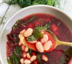 Vegetarian Borscht With Beans | Foodtalk