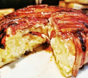 Sweet and Sticky Pancetta Wrapped Brie | Foodtalk