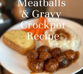 4 Ingredient Meatballs and Gravy – Crazy Easy Comfort Foods! | Foodtalk