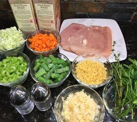 Chicken Soup With Shells and Vegetables | Foodtalk