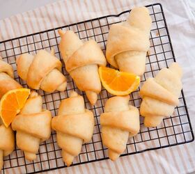 Easy Quick Homemade Orange Crescent Rolls | Foodtalk