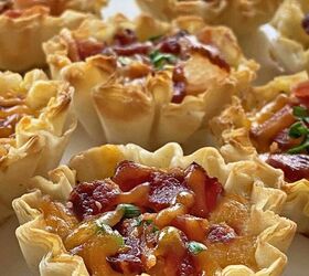 Bacon Cheddar Mini Quiches | Foodtalk