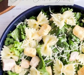 Summer Bowtie Chicken Caesar Salad | Foodtalk