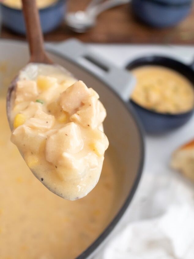 Creamy Chicken And Corn Chowder Foodtalk