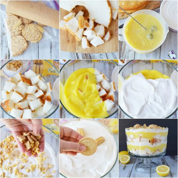 Easy Lemon Trifle Recipe Foodtalk