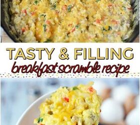 Tasty and Filling Breakfast Scramble Recipe | Foodtalk
