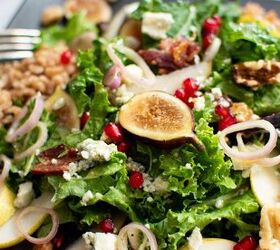 Fall Fig and Bacon Salad With Thyme Shallot Vinaigrette | Foodtalk