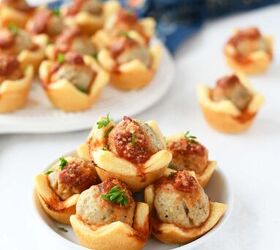 Mini Meatball Crescent Cupcakes | Foodtalk