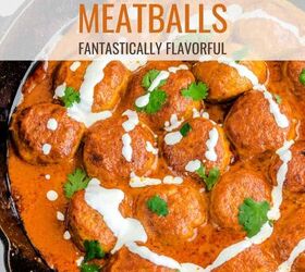 Butter Chicken Meatballs | Easy Butter Chicken Meatball Recipe | Foodtalk