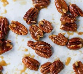Spicy Stovetop Candied Pecans | Foodtalk