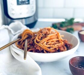 EASIEST Instant Pot Ground Turkey Spaghetti | Foodtalk