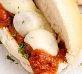 Meatball Parmigiana Sub | Foodtalk