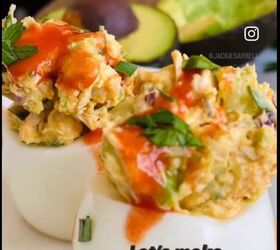 Buffalo Chicken Deviled Eggs | Foodtalk