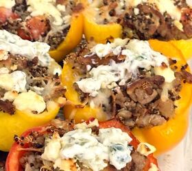 Greek Stuffed Peppers | Foodtalk