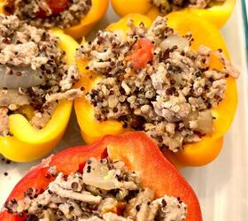 Greek Stuffed Peppers | Foodtalk