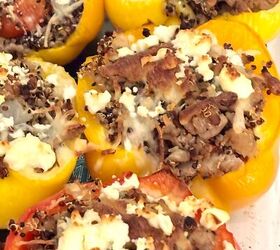 Greek Stuffed Peppers | Foodtalk