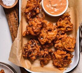 Spicy Onion Ring Fritters (Bhaji) | Foodtalk