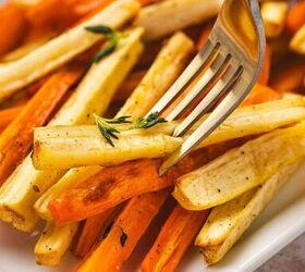 roasted parsnips