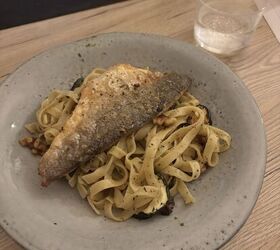 Grilled Seabass Fillet With Tagliatelle | Foodtalk
