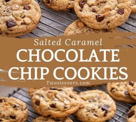 Salted Caramel Chocolate Chip Cookies | Sweet And Salty Cookies | Foodtalk