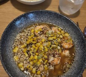 Quick Prawn Ramen With Blistered Corn, Spring Onion & Flaked Seaweed ...