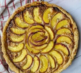 Peach Frangipane Pie | Foodtalk