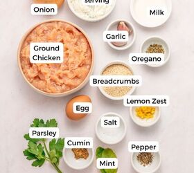 Greek Chicken Meatballs With Lemon and Herbs | Foodtalk