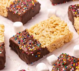 How to Make Chocolate-Dipped Rice Krispie Treats | Foodtalk