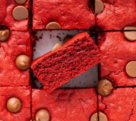 Easy Red Velvet Cake Mix Brownies | Foodtalk