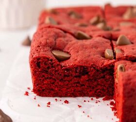Easy Red Velvet Cake Mix Brownies | Foodtalk
