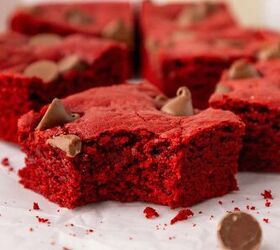 Easy Red Velvet Cake Mix Brownies | Foodtalk