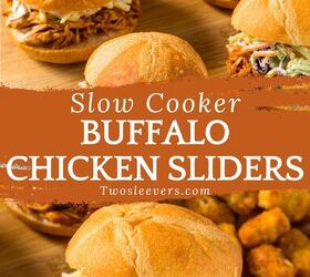 Buffalo Chicken Sliders | Crockpot Chicken Sliders | Foodtalk
