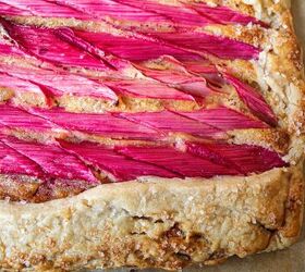Rhubarb Galette With Almond Frangipane and Flaky Butter Crust | Foodtalk