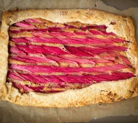 Rhubarb Galette With Almond Frangipane and Flaky Butter Crust | Foodtalk